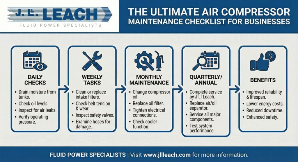 The Ultimate Air Compressor Maintenance Checklist for Birmingham ...